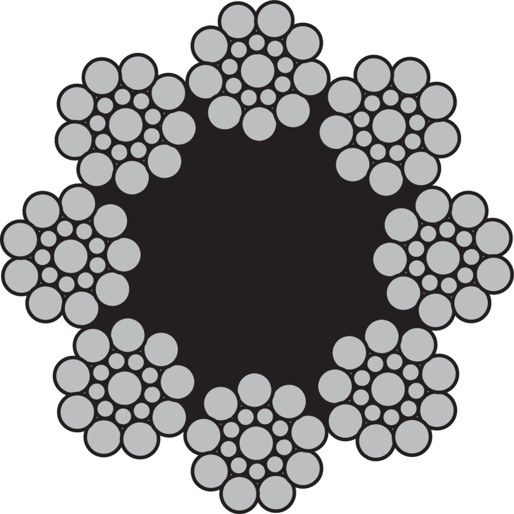 Elevator rope 8x19S-FC | CERTEX Svenska